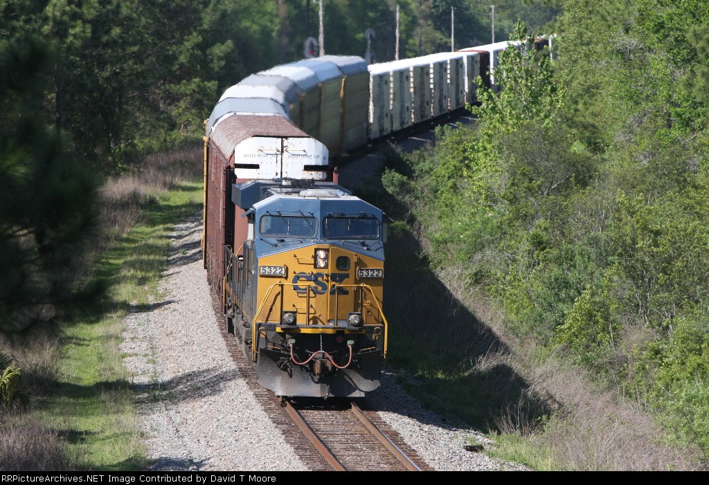 CSX 5322 leads Q741-19